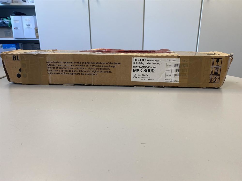 Toner RICOH - MP C2000-C2500-C3000 Schwarz (Neu und originalverpackt ...