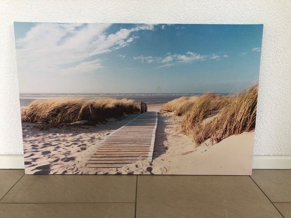 Strandbild 45x70cm (Gebraucht) in Frick für CHF 1 – nur Abholung auf ...