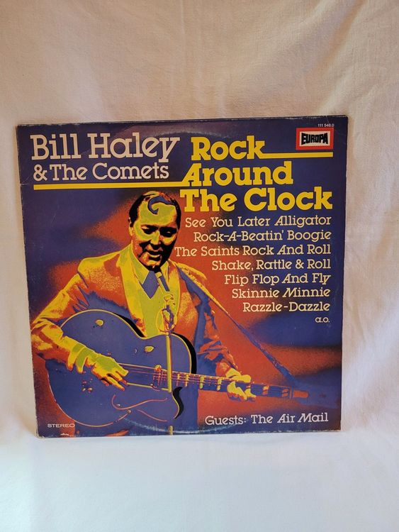LP ROCK AROUND THE CLOCK - BILL HALEY & THE COMETS (Gebraucht) in la ...