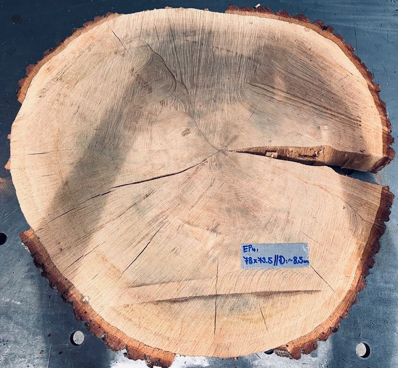 Eiche, Baumscheibe, Massivholz, Couchtisch, runder Tisch (Neu (gemäss Beschreibung)) in Meggen ...