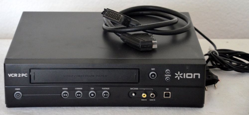 Videorecorder VHS ION VCR 2 PC magnétoscope USB (Gebraucht) in ...