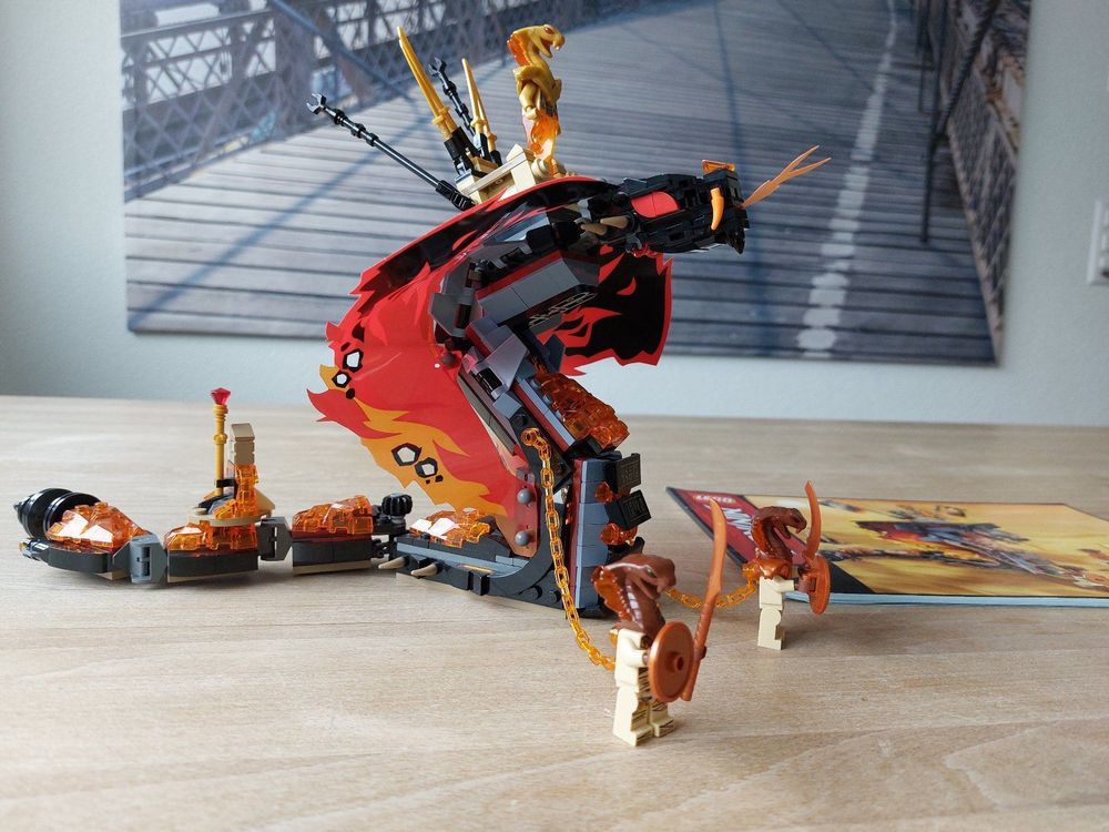 Lego Ninjago Fire Fang Snake 70674 | Kaufen auf Ricardo