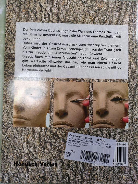 Buch* Kopf & Gesicht Modellieren mit Ton* Berit Hildre (Gebraucht) in ...