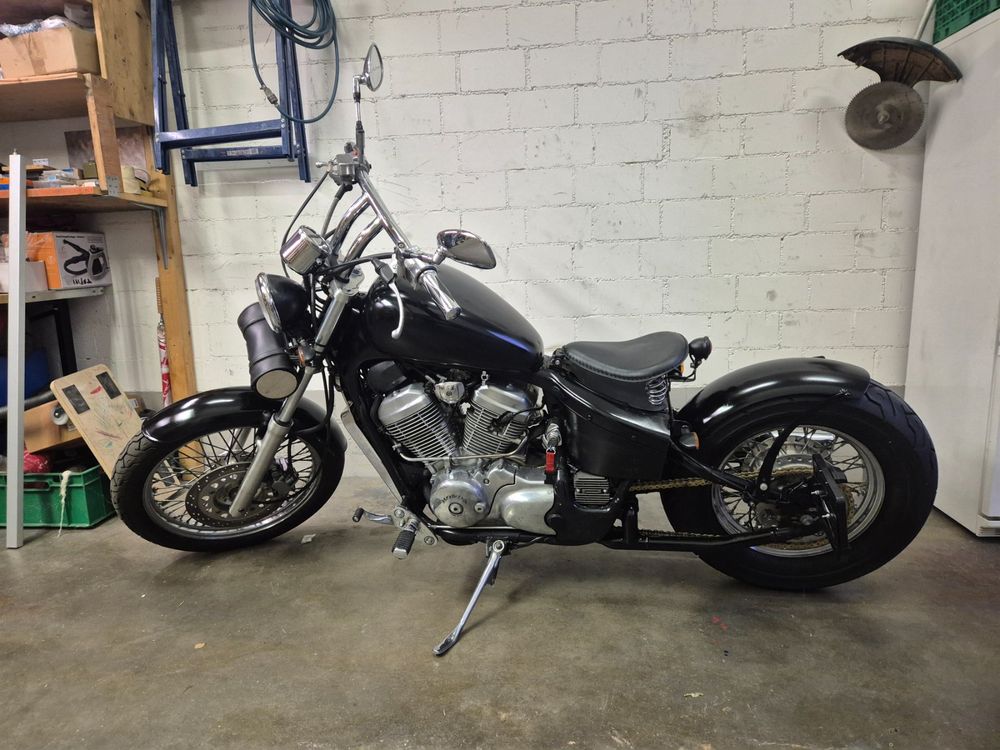 Honda Shadow VT 600 Chopper Umbau Bobber Top Zustand (Gebraucht) in ...
