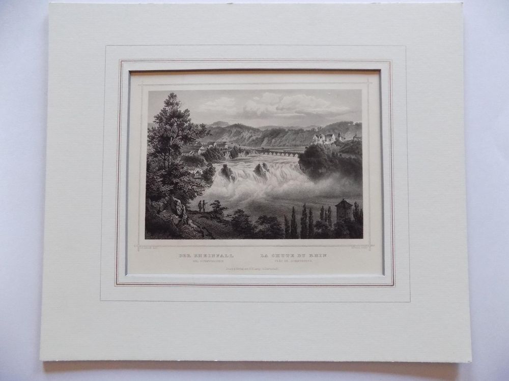 Der Rheinfall bei Schaffhausen (Gebraucht) in Risch für CHF 40 – mit Lieferung auf Ricardo kaufen