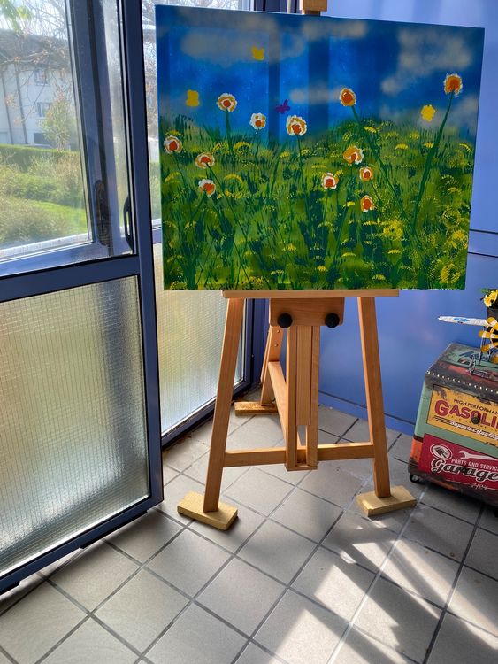 Profi Staffelei von Bosner Grosse Massive Ausführung (Gebraucht) in für CHF 99 – nur Abholung ...