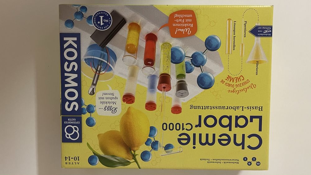 KOSMOS Chemie Labor C1000 Experimentierkasten (Neu und originalverpackt ...