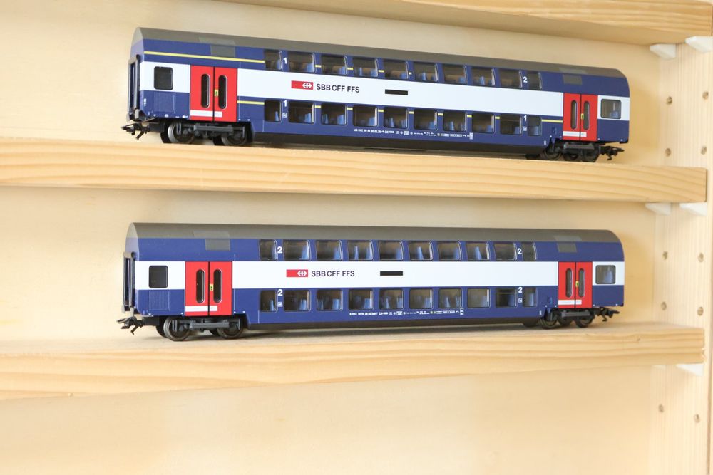 Märklin 2 x SBB Doppelstock Wagen H0 - S-Bahn Zürich (Gebraucht) in ...