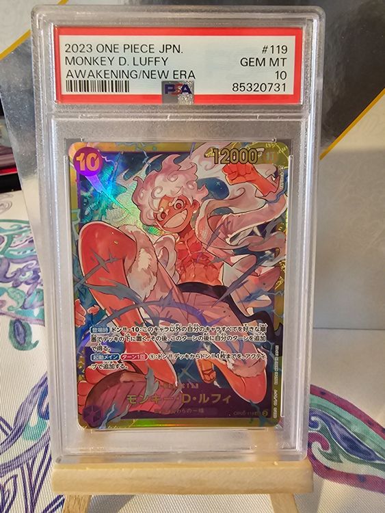 One Piece Monkey D. Luffy Awakening New Era PSA 10 JP | Kaufen auf Ricardo