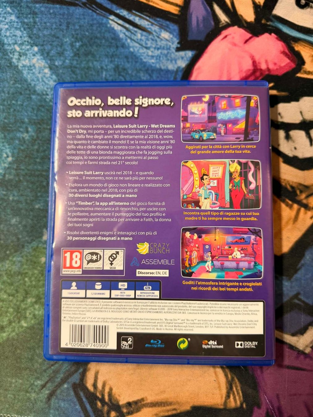 Leisure Suit Larry Wet Dreams don't Dry Sony Playstation 4 (Gebraucht ...