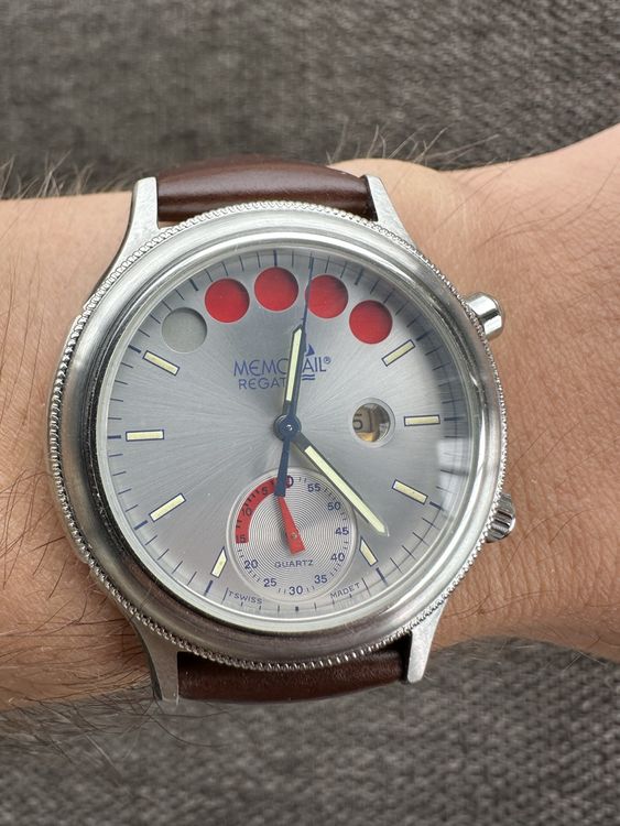 CORUM Design Memosail Regatta Yacht Montre Vintage (Gebraucht) in Chêne ...