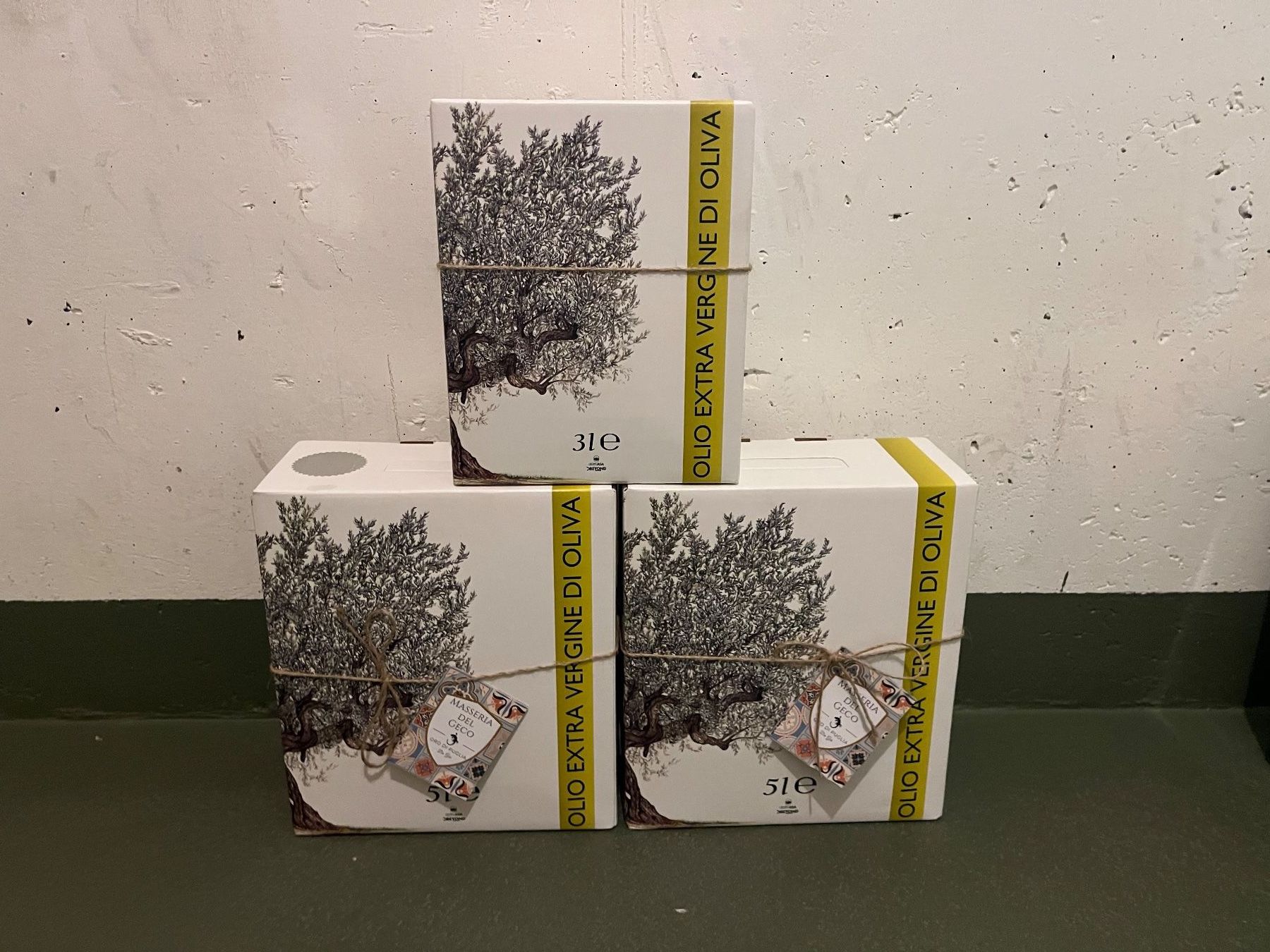 2025 Extra Virgin Olive Oil - 3 Liter bag in box (Neu und ...