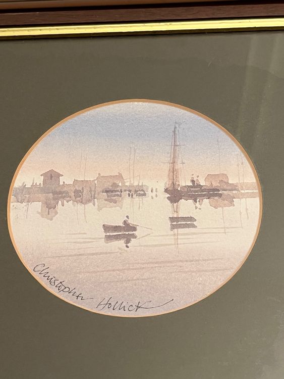 Christopher Hollick British | 1946 Original Aquarell (Gebraucht) in ...