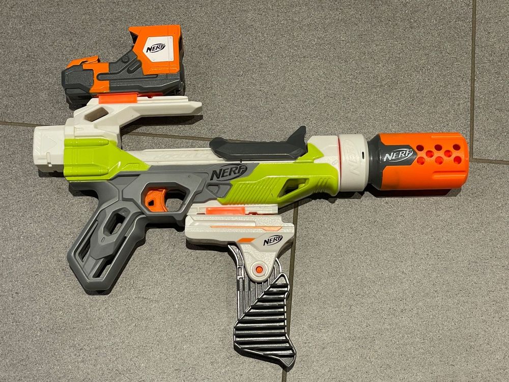 NERF Modulus mit Zubehör, Schutzbrille und 6 Nerf-Darts | Kaufen auf ...