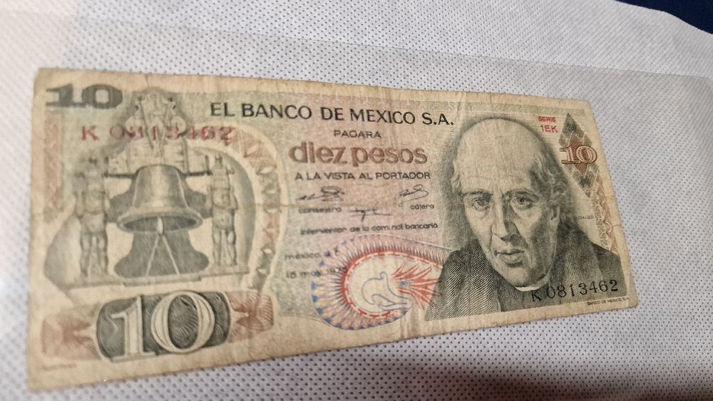 Banknote México 1975 (Gebraucht) in Herisau für CHF 1.3 – mit Lieferung ...