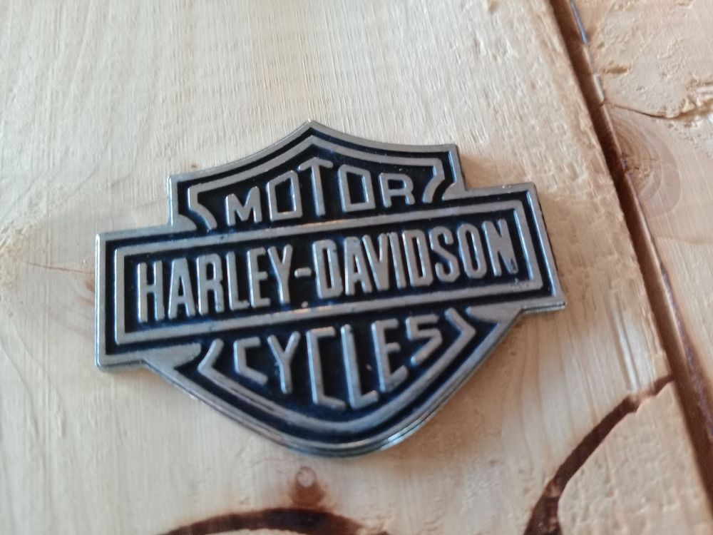 Harley-Davidson Emblem Metall, Top Zustand, Sammlerstück! (Gebraucht ...
