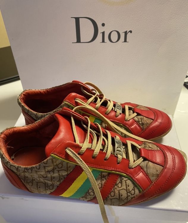 Dior sneakers rasta line special edition tg.38 RARE (Gebraucht) in ...