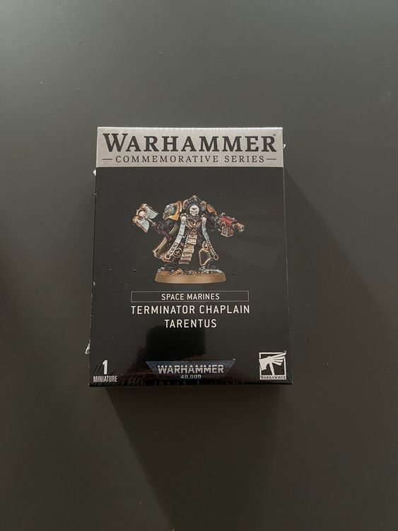 Warhammer 40k Space Marines Chaplain Tarentus Terminator (Neu und ...