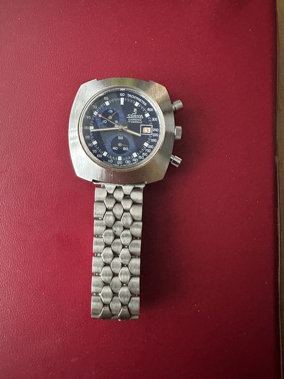Sorna Chronograph Vintage Uhr, Herrenuhr, Sammlerstück! (Gebraucht) in ...