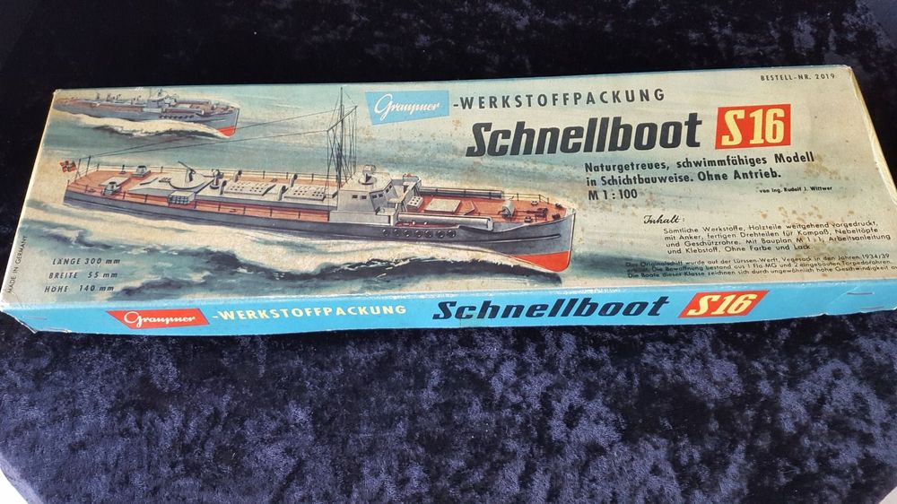 Modellschiff von Graupner (Gebraucht) in Reinach für CHF 101 – mit ...