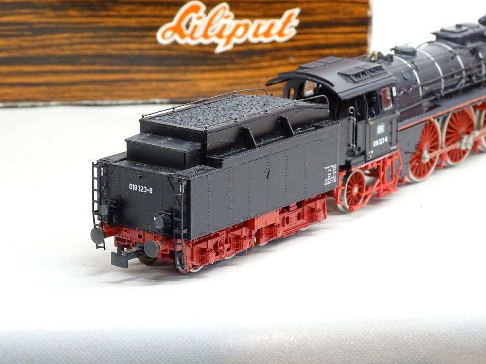 Liliput 4004 Dampflok BR018 323-6 DB, Schwarz, H0,GS/DC,OVP | Kaufen auf Ricardo