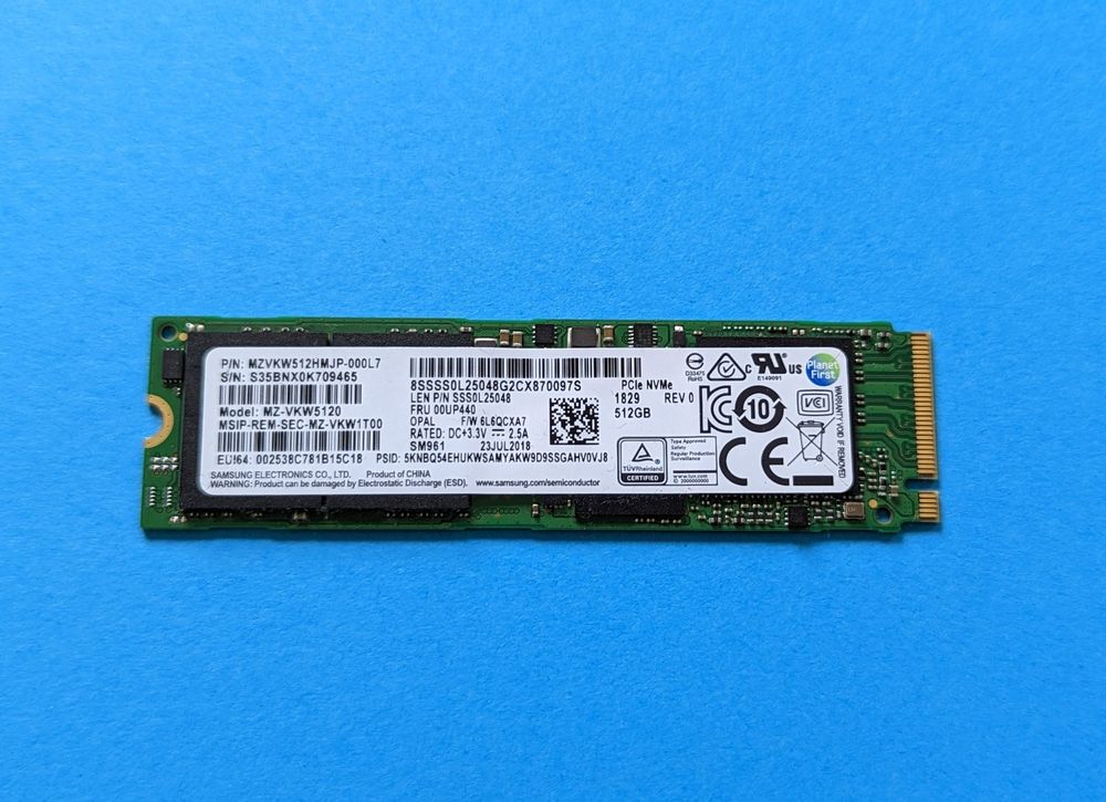 Samsung Solid State Drive Nvme 512GB | Kaufen auf Ricardo