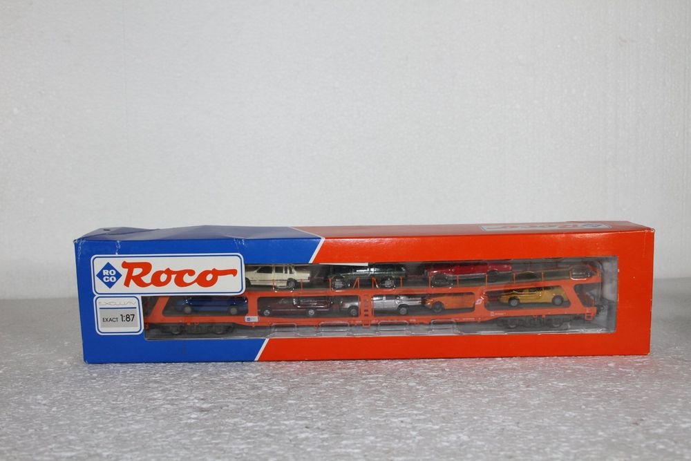 Roco 46465 ÖBB H0 DC Autotransportwagen OVP (Gebraucht) in Triesen für ...