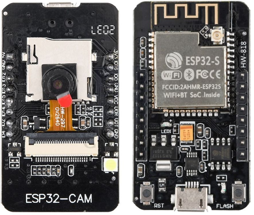 ESP32-CAM-USB, ESP32 + Kamera OV2640 + MicroUSB (Neu und ...