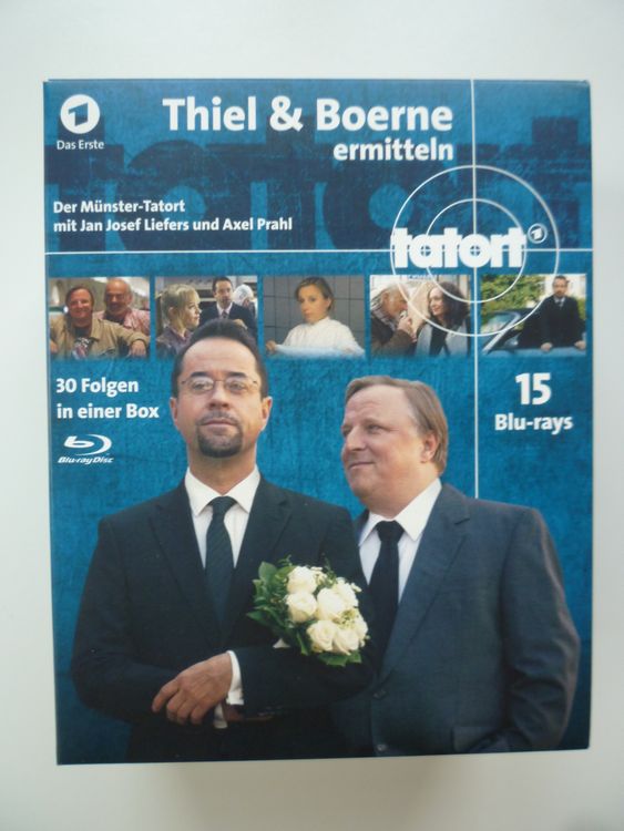 Tatort Münster - 30 Folgen auf 15 Blu-ray - Thiel & Boerne (Gebraucht ...