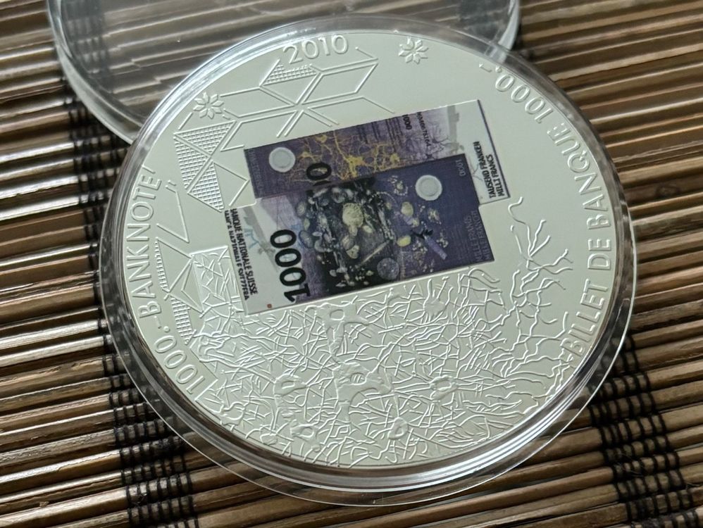 Schweiz neue Banknoten 1000.- Franken 2009, Dialog (Neu (gemäss ...