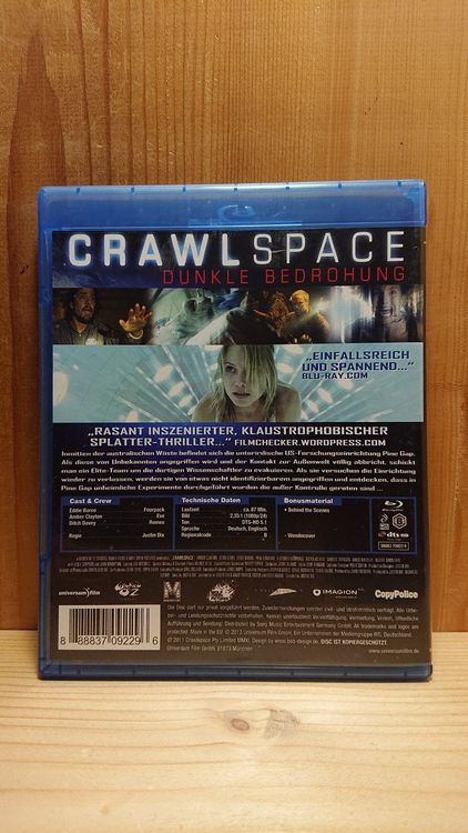 CRAWL SPACE Blu-Ray | Kaufen auf Ricardo