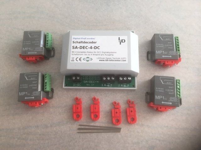 Schaltdecoder SA-DEC-4-DC und Weichenantrieb MP1 | Kaufen auf Ricardo
