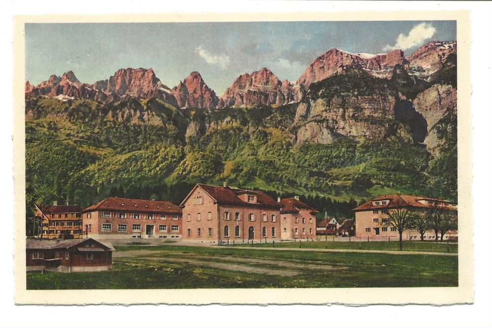 Walenstadt (SG) Kaserne - Militär - Churfirsten - um 1920 | Kaufen auf Ricardo