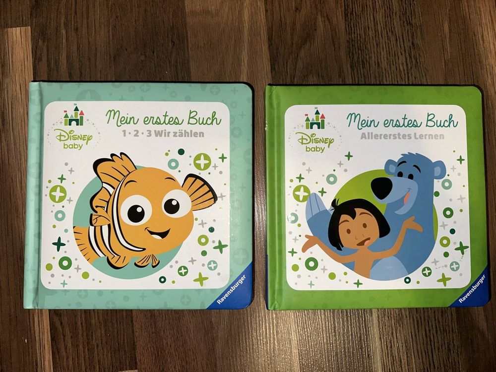 2 Disney Baby Books, German, Nemo, Jungle Book (Gebraucht) in Goldswil ...