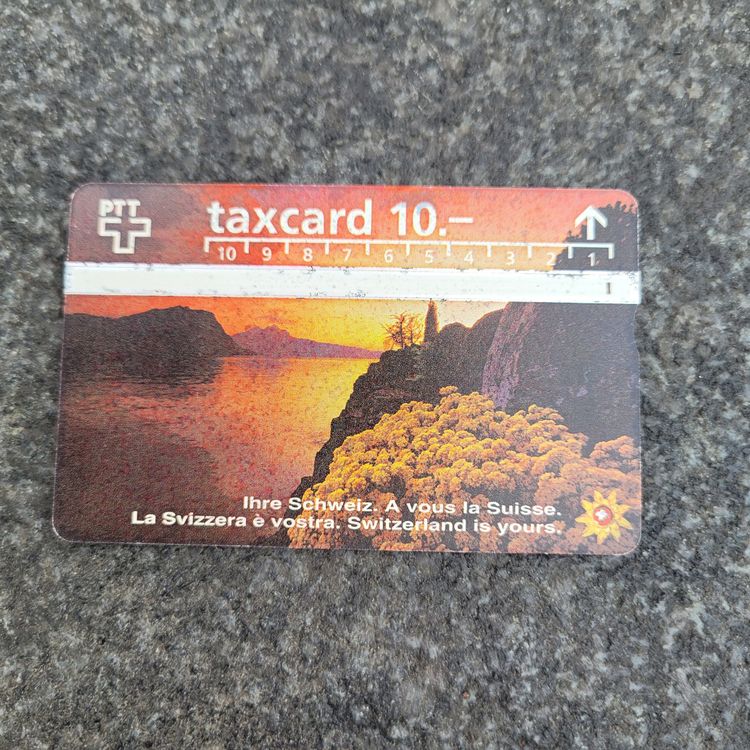 Carte Téléphonique Taxcard (Gebraucht) in Biel/Bienne für CHF 1 – mit ...
