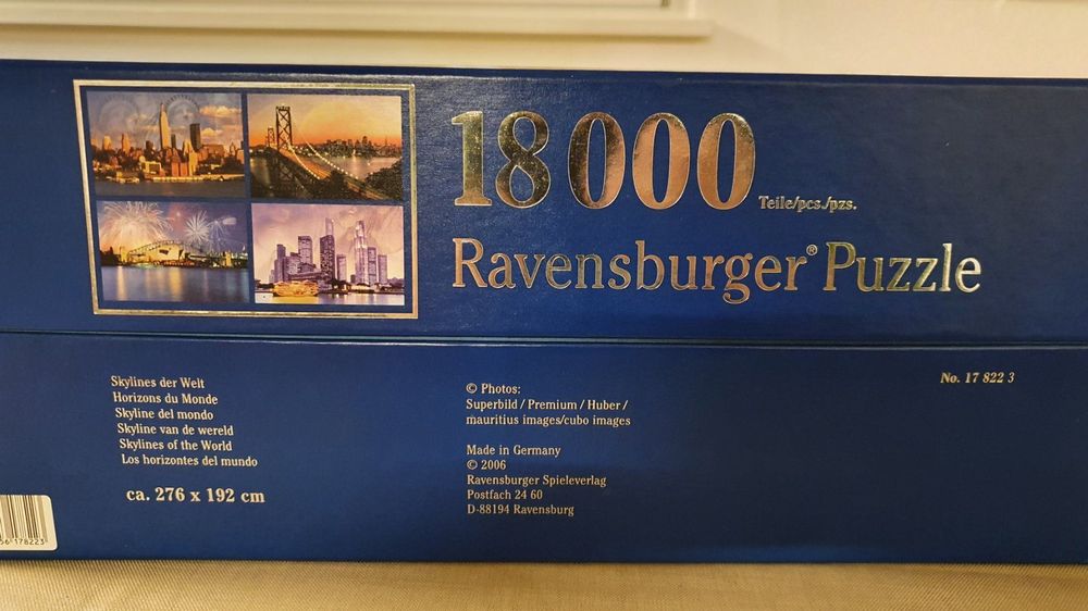 Ravensburger Puzzle 18000 Skylines der Welt (Gebraucht) in Subingen für ...