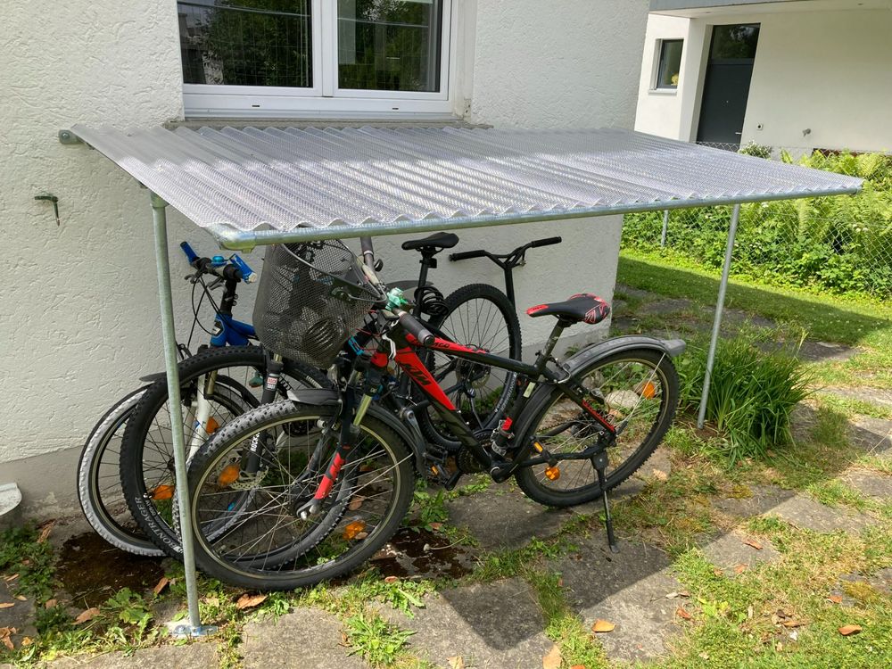Velounterstand / Fahrradunterstand / Velodach neu (Gebraucht) in Wald ZH für CHF 1170 – nur ...