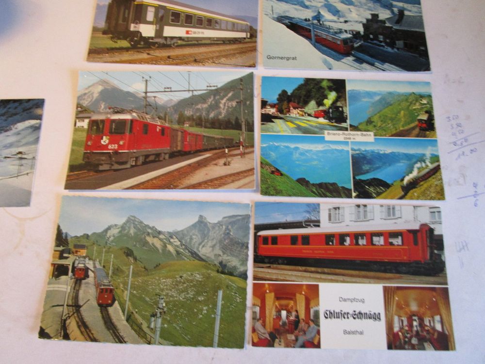 50 Eisenbah Karten Schweiz | Kaufen auf Ricardo