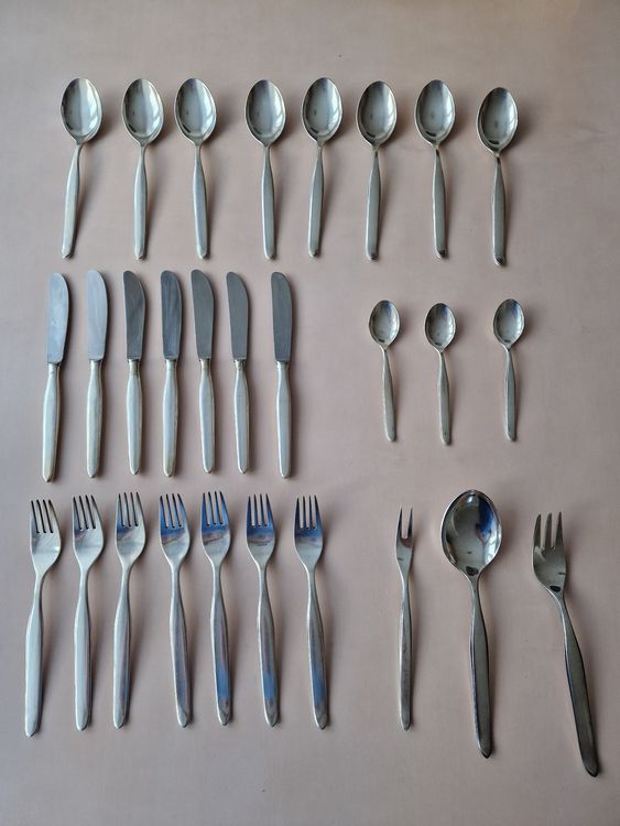 Silber - Besteckset Wellner 90 / 52-Teilig - Tafelsilber (Gebraucht) in Winterthur für CHF 65 ...