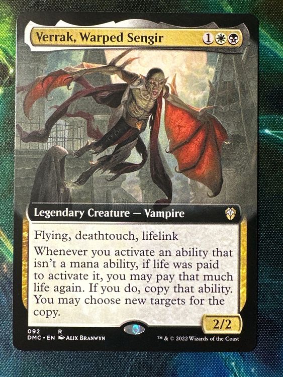 Verrak, Warped Sengir Variant 092 Dominaria | Kaufen auf Ricardo