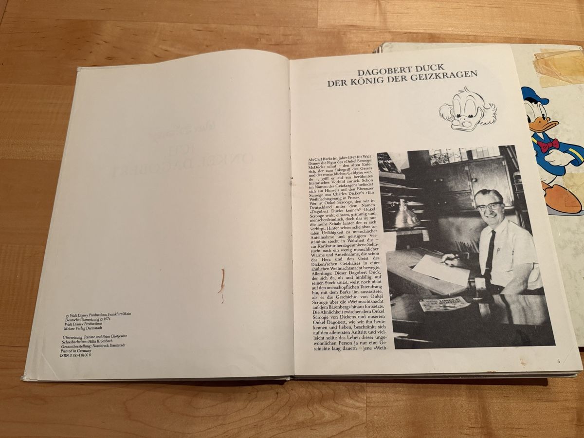 Walt Disney: Donald Duck & Onkel Dagobert Bücher 1974 (Gebraucht) in ...