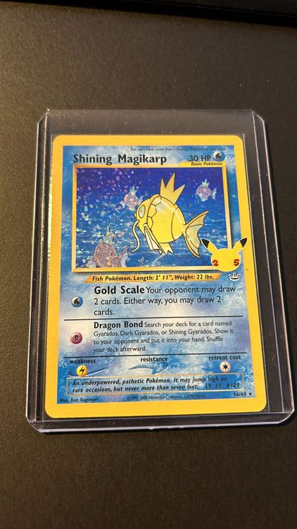 Shining Magikarp - Celebration - Pokemon karte - English | Kaufen auf ...