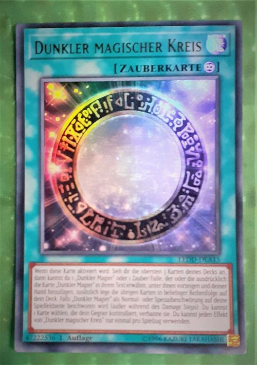 Yu-Gi-Oh LEDD, Dunkler Magischer Kreis (Neu und originalverpackt) in ...