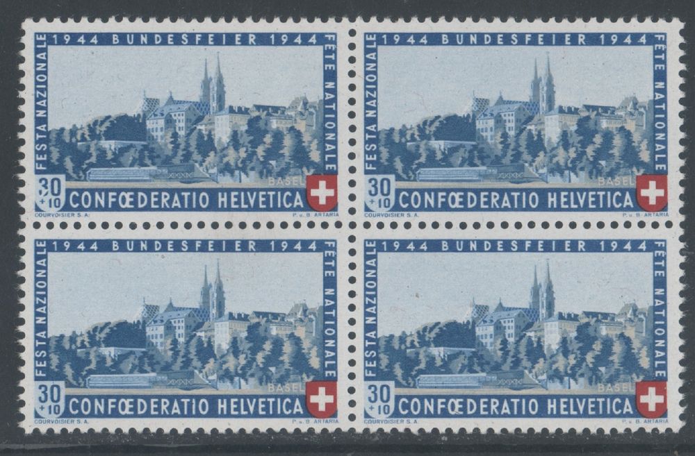 PP 25.2.01 und 25.2.02 im Viererblock, postfrisch ** (Neu (gemäss Beschreibung)) in Egliswil für ...