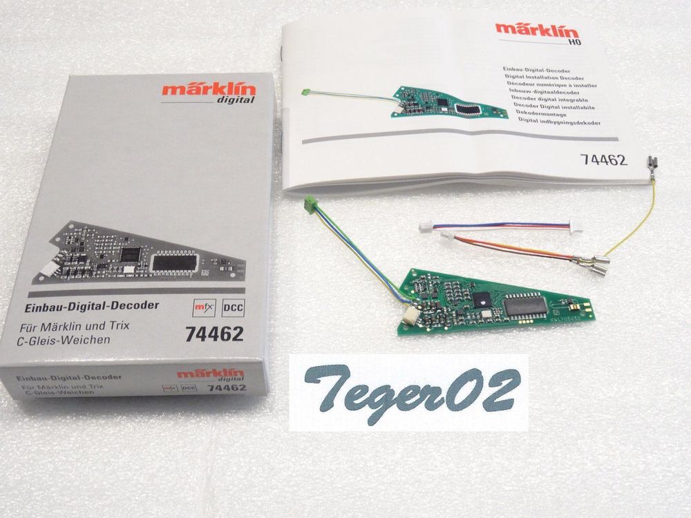 Märklin 74462 Einbau-Digital-Decoder mfx (Neu und originalverpackt) in ...