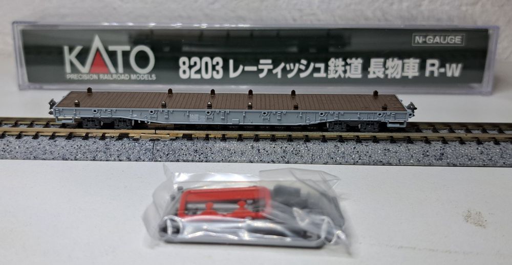 RhB Rungenwagen R-W 8203 Kato Spur N Neu OVP (Neu und originalverpackt) in Salez für CHF 19 ...