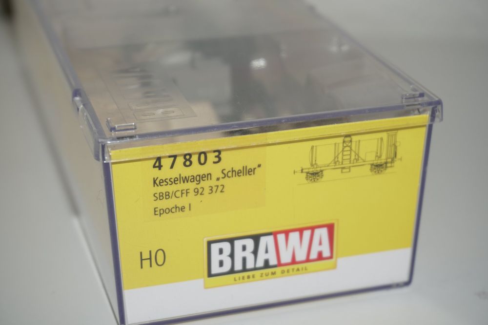 BRAWA 47803 - SBB Kesselwagen Scheller H0/DC (Gebraucht) in Matten b ...