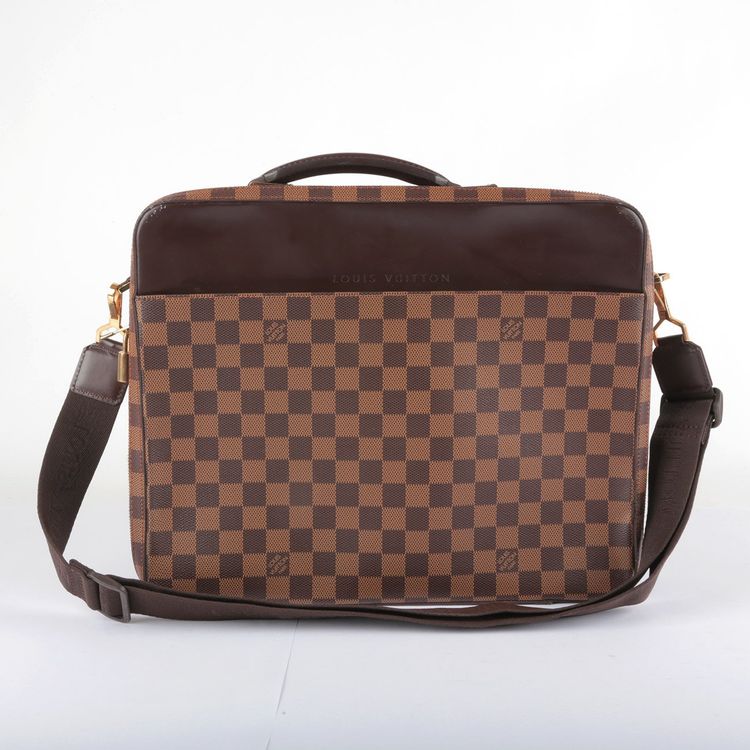 Fabrication 2002 Sac d'affaire Sabana damier ébène Louis Vui (Gebraucht) in Delémont für CHF ...