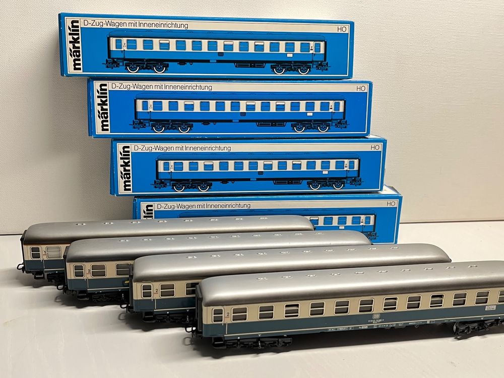 Märklin Personenwagen aus Blech mit Beleuchtung H0 (Gebraucht) in Windisch für CHF 48 – mit ...