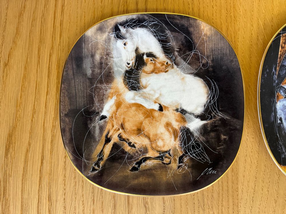 Sammler Teller Hans Erni Rosenthal Pferde Kunst Geschirr (Gebraucht) in Netstal für CHF 49 – mit ...